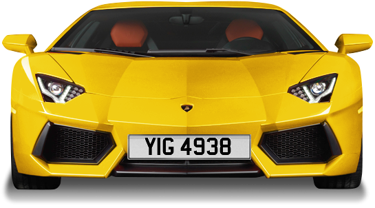 YIG 4938 - Your Personalised Registration Number