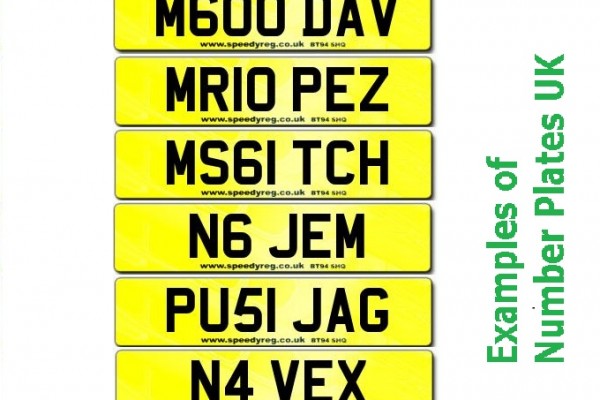 Buy plates for Amy for less at Speedy Reg