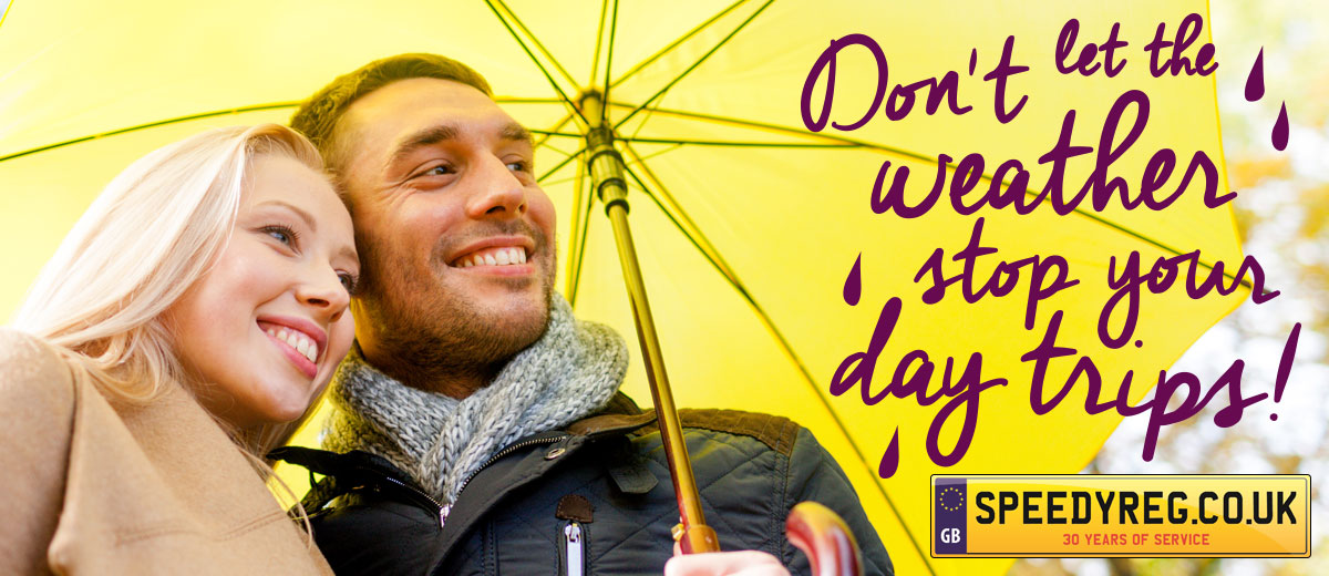 Don't let the weather stop your day trips!