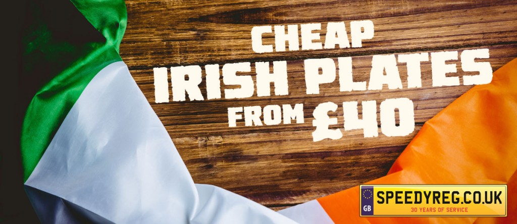 Cheap Irish Plates from £40
