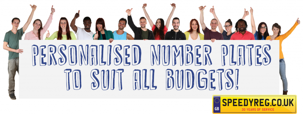 Personalised Number Plates | Cheap Number Plates | All Budgets