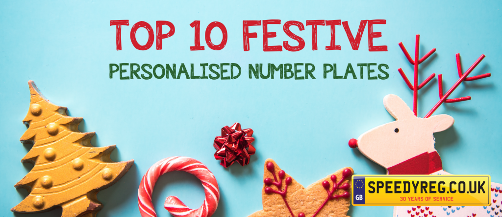 Top 10 Christmas Number Plates | Festive Number Plate Ideas