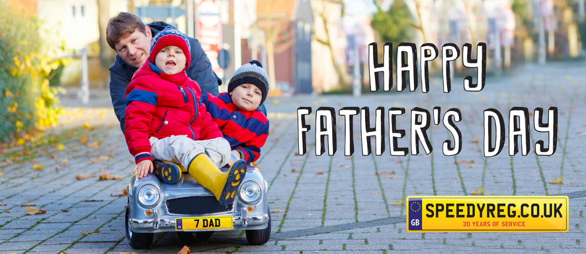 Father's Day | 18 June | Personalised Number Plates & Gift Ideas