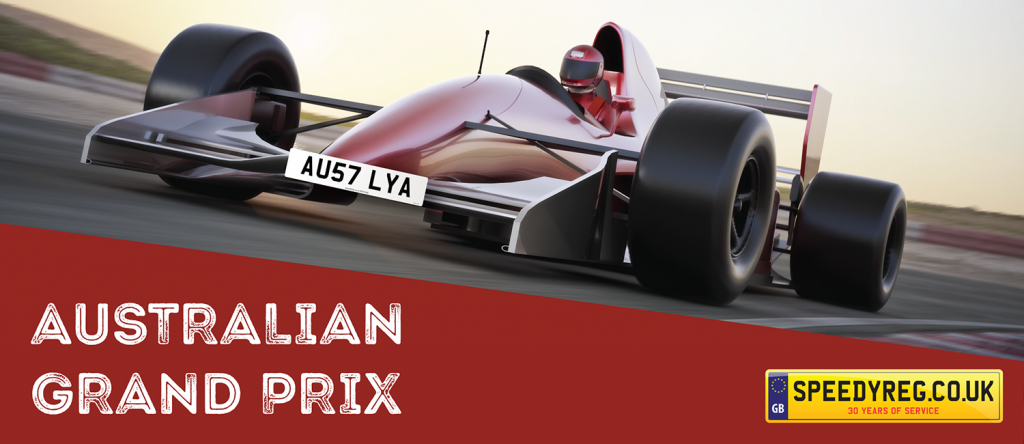 Australian Grand Prix 2018 | Formula One | F1 Number Plates