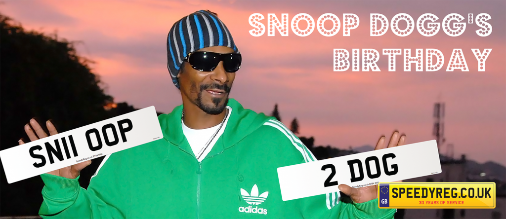 Happy Birthday Snoop Dogg | Snoop Dogg Facts & Number Plates