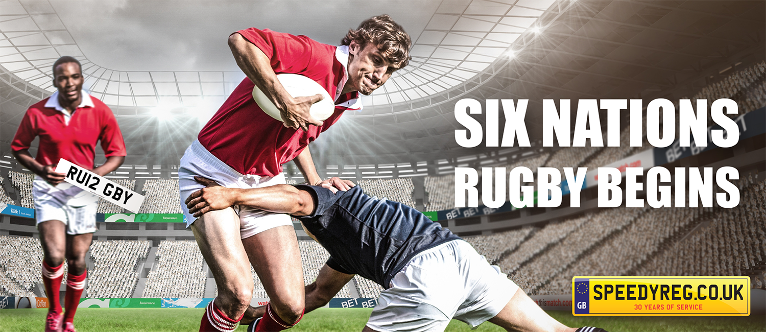 Six Nations Rugby 2019 | Fixtures, Schedule & Rugby Number Plates