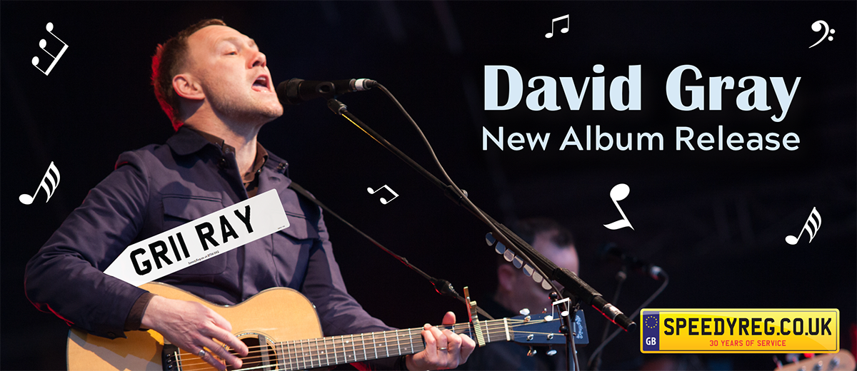 David Gray releases Gold in a Brass Age | DAVID Number Plates