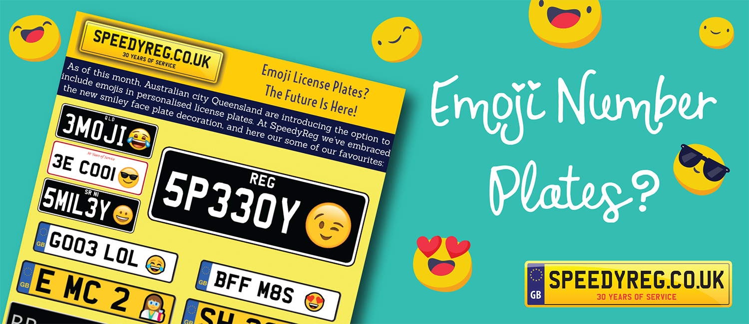 Emoji Number Plates | Australia brings in Emojis for Private Plates
