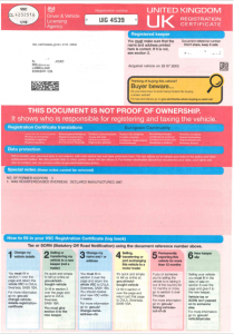 V5C / Log Book Changes in April 2019 | What's Changing?