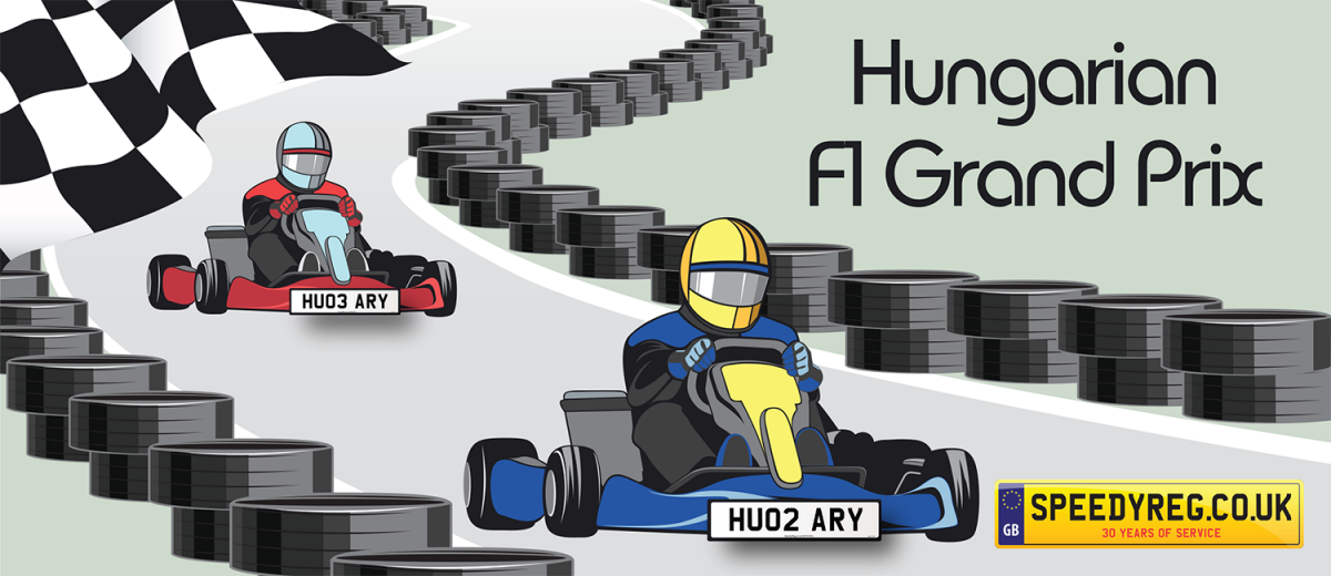 Hungary F1 Grand Prix 2019 | Event Details & GP Number Plates