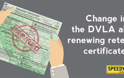 Get plates for less at Speedy Reg