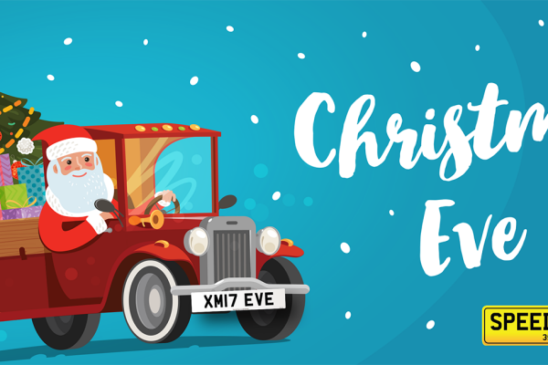 Personalised Christmas Number Plates | SpeedyReg Gift Vouchers