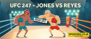 UFC 247: Jon Jones vs Dominick Reyes | MMA & UFC Number Plates