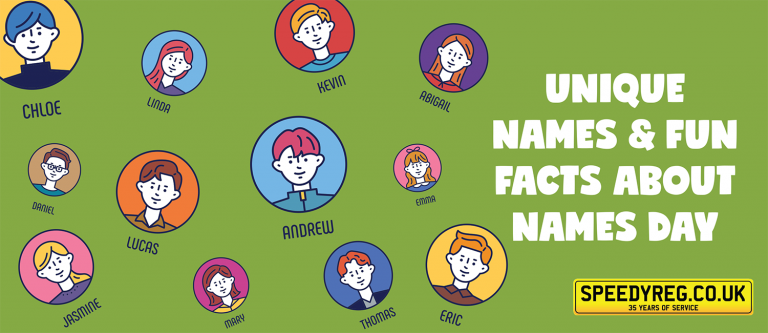 Unique Names Day | Best Names for Number Plates