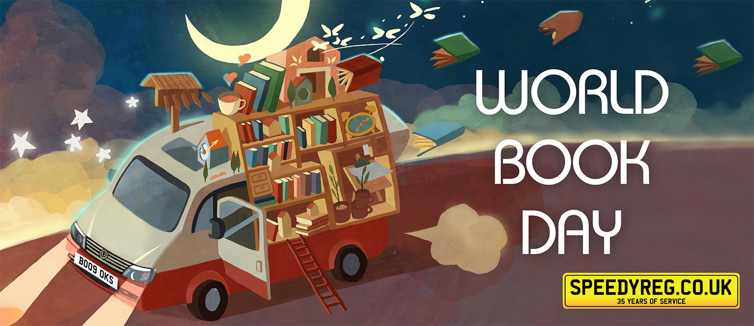 World Book Day | Top Number Plates for Book Lovers